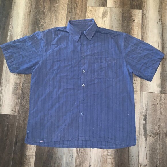 Tops | Button Up Collared Tshirt | Poshmark